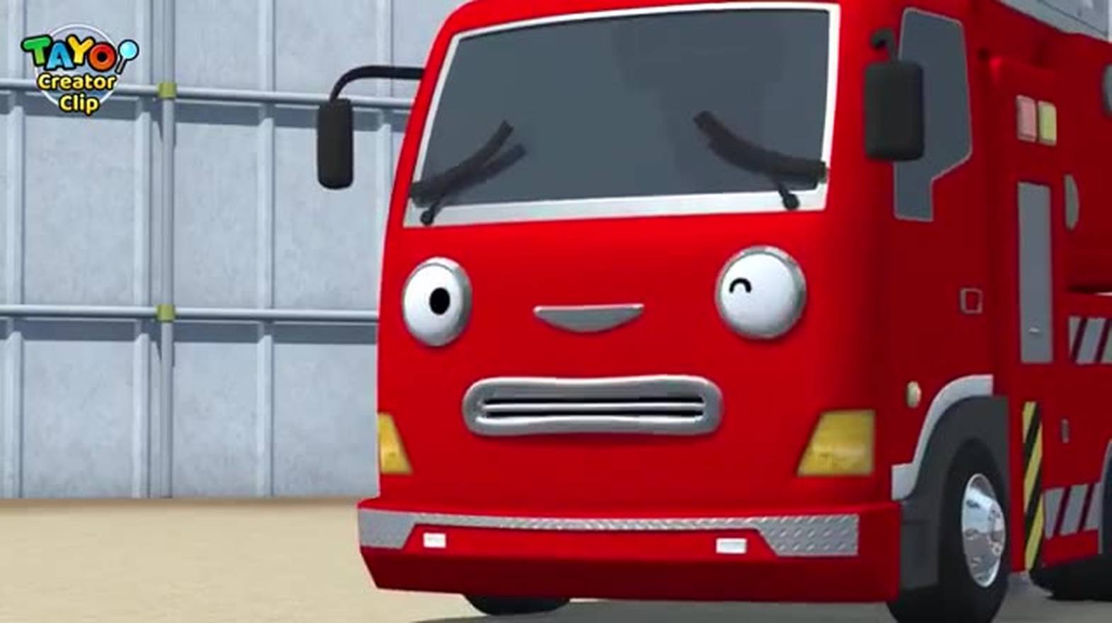 Tayo Creator Clip - Ep 01 - Frank The Awesome Fire Truck (2019) | Vidio