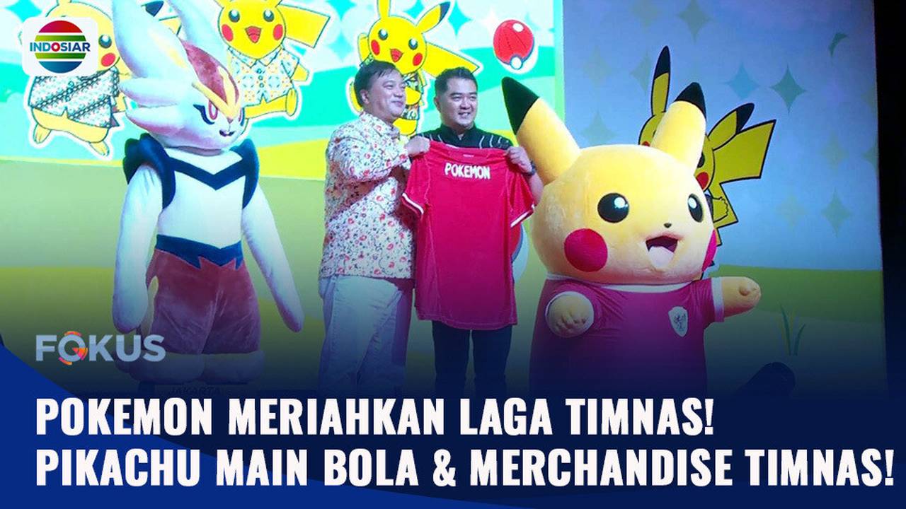 Kerjasama Pokemon & PSSI! Pikachu Kini Jadi Maskot Timnas Sepakbola ...