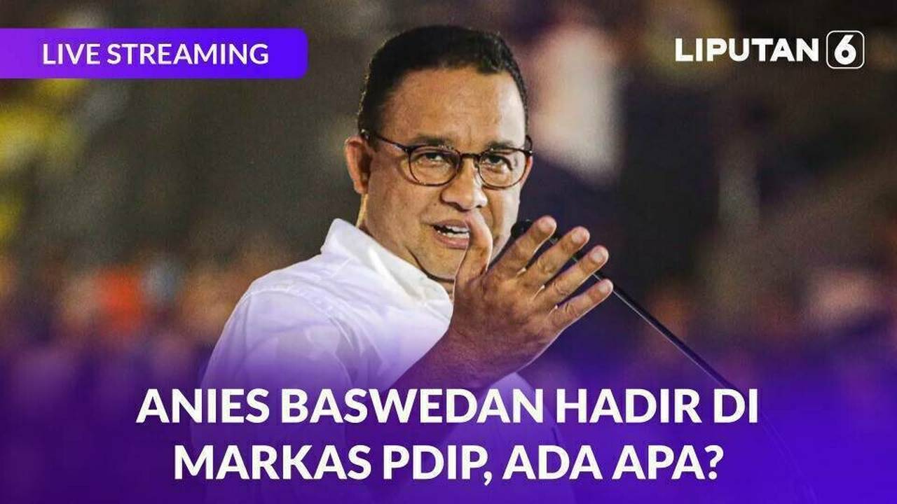 ANIES BASWEDAN HADIR DI MARKAS PDIP, ADA APA? | Vidio