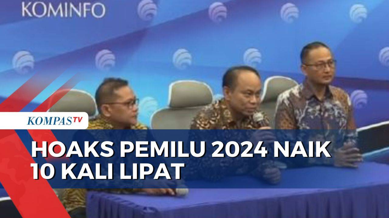 Kominfo Catat Hoaks Jelang Pemilu 2024 Meningkat Hingga 10 Kali Lipat! - Kompas TV | Vidio