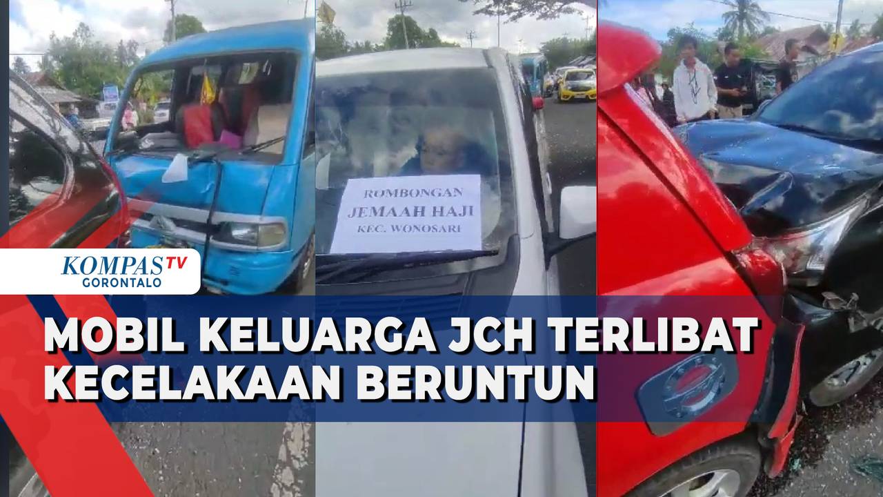 Mobil Rombongan Keluarga Jamaah Calon Haji Terlibat Kecelakaan Beruntun ...