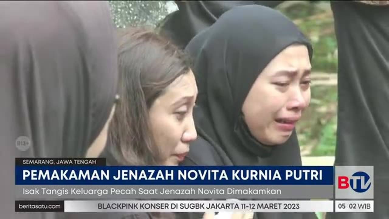 Pemakaman Jenazah Novita Kurnia Putri Korban Penembakan Texas - BTV | Vidio