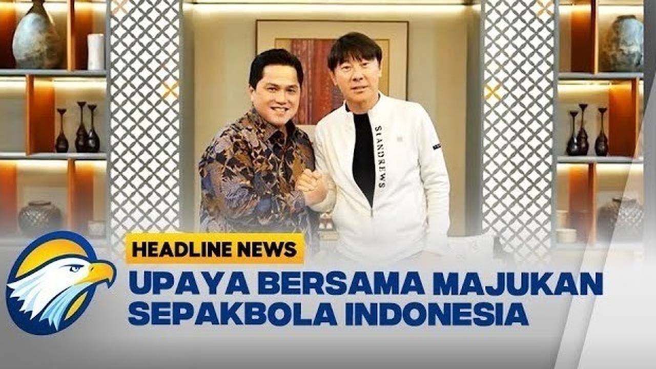 Erick Thohir Temui Shin Tae Yong, Bahas Program Timnas Indonesia ...