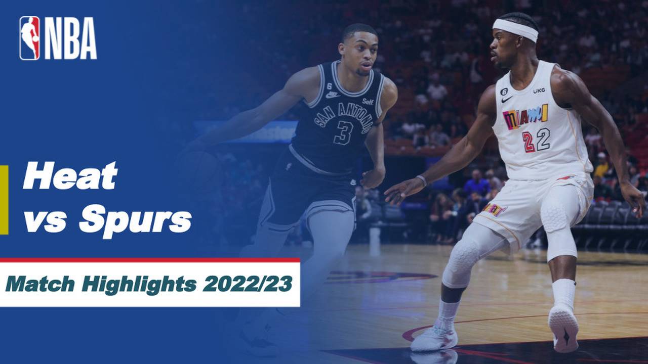 Match Highlights | Miami Heat vs San Antonio Spurs | NBA Regular Season 2022/23 | Vidio