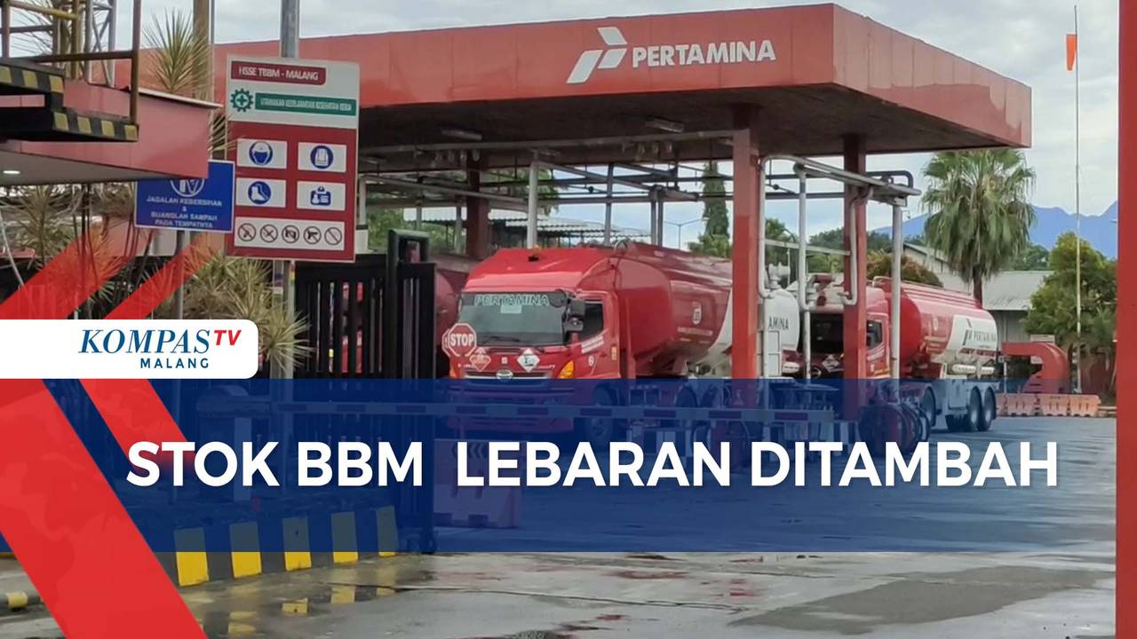 Depo Pertamina Malang Tambah Pasokan BBM Selama Lebaran - Kompas TV | Vidio