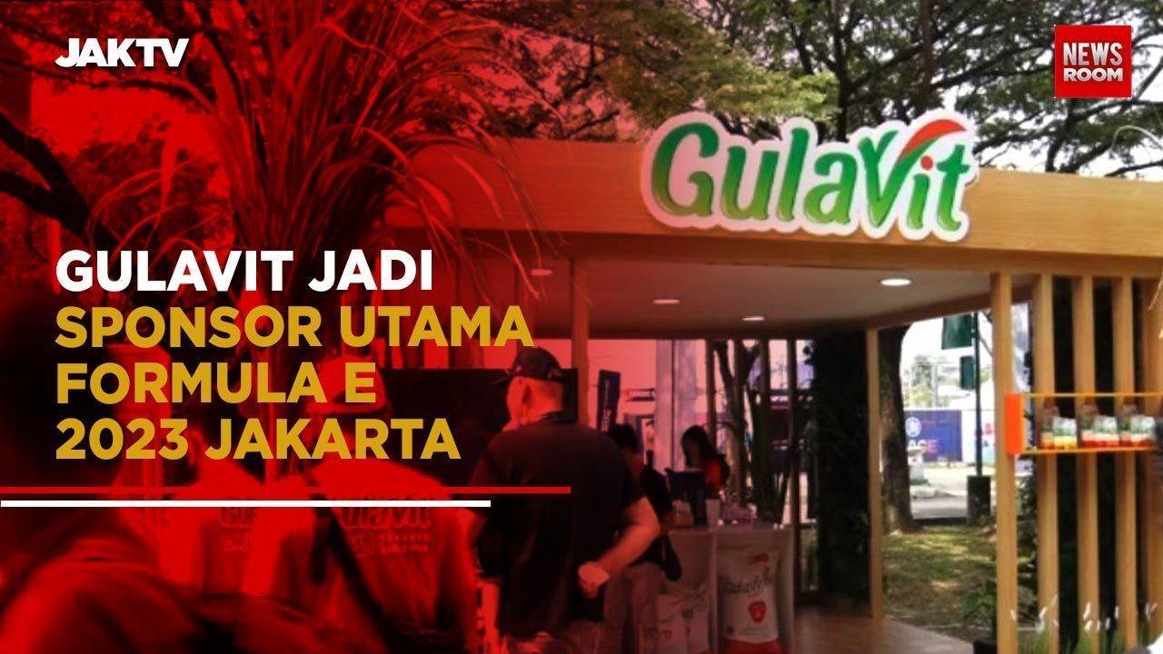 Gulavit Jadi Sponsor Utama Formula E 2023 Jakarta - jaktv.official | Vidio