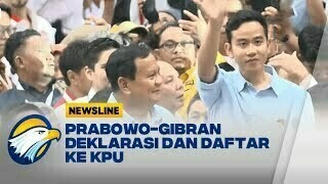 Prabowo-Gibran Deklarasi Dan Daftar Ke KPU - METRO TV | Vidio
