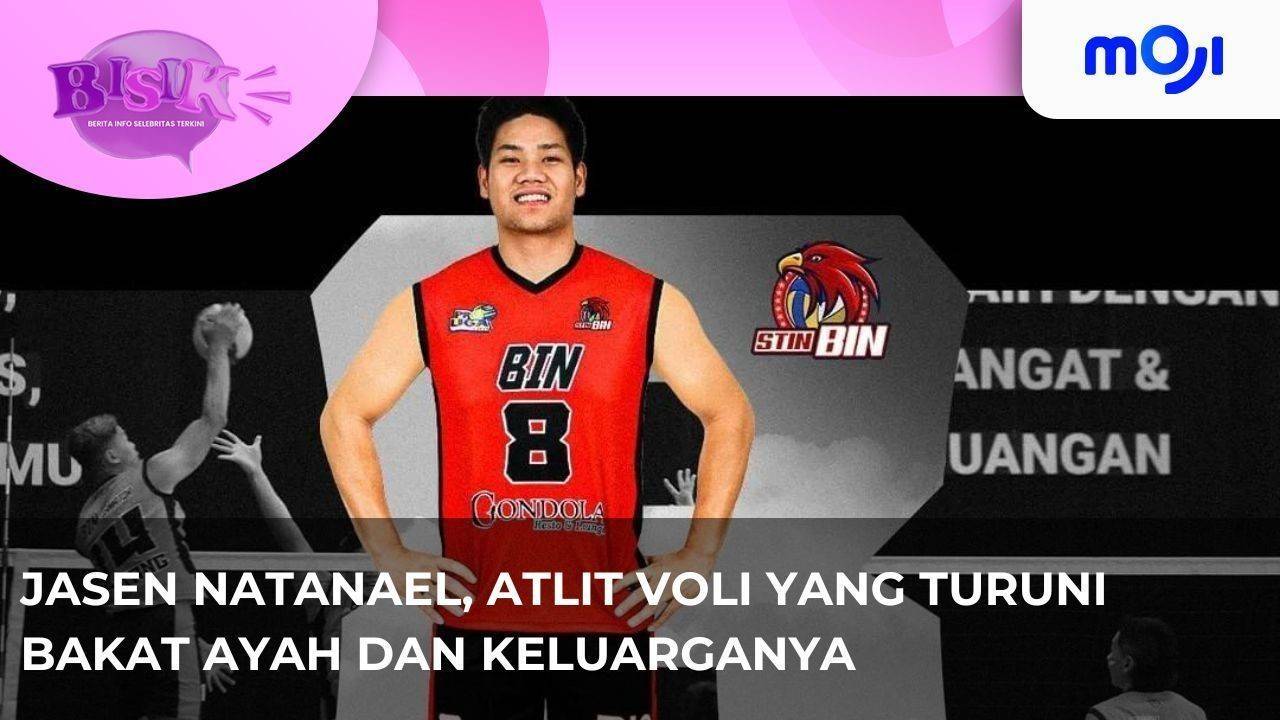 Jasen Natanael, Atlit Voli Yang Turuni Bakat Ayahnya. - Bisik Pagi | Moji - Moji | Vidio