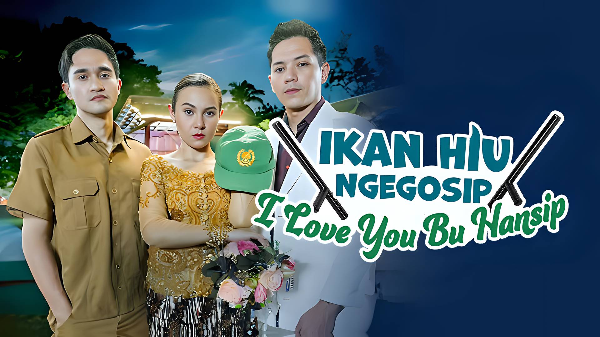 Streaming Ikan Hiu Ngegosip, I Love You Bu Hansip