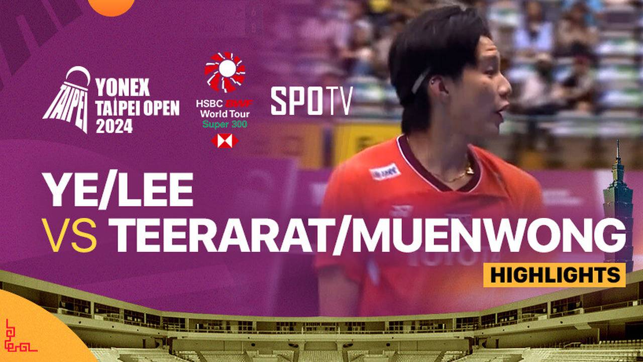 Ye Hong Wei/Lee Chia Hsin (TPE) vs Pakkapon Teeraratsakul/Phataimas Muenwong (THA) - Highlights ...
