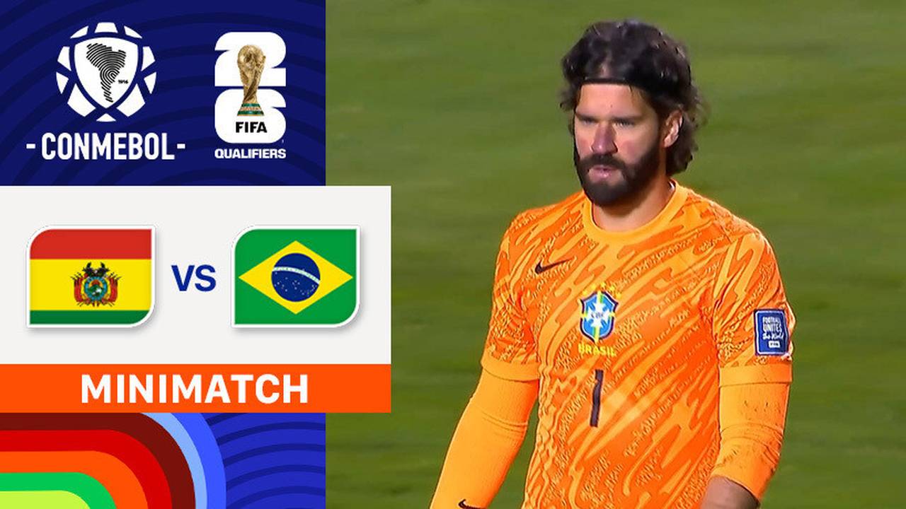 Bolivia vs Brazil - Mini Match | FIFA World Cup Qualifiers CONMEBOL 2026