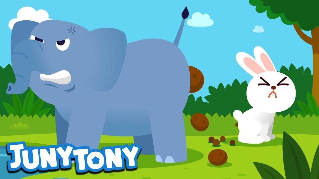 JunyTony - Animal Songs for Kids - Animal Poo Poo Song (2022) | Vidio