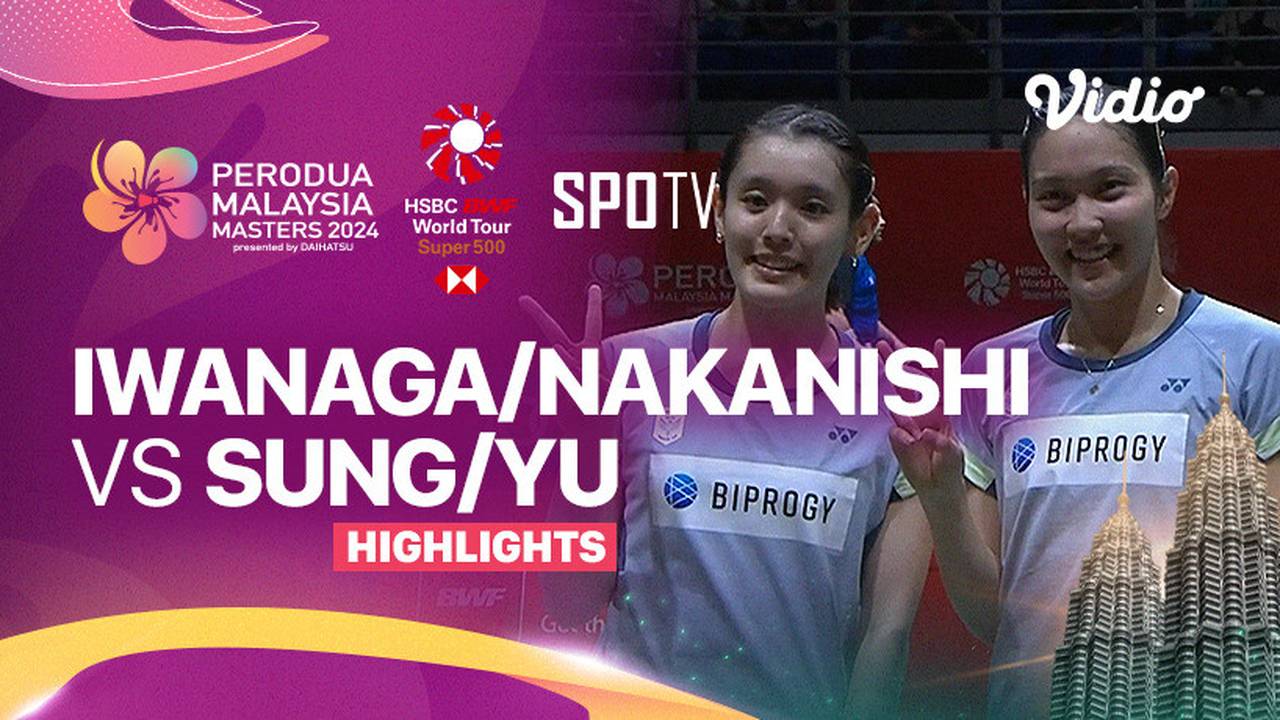 Rin Iwanaga/Kie Nakanishi (JPN) vs Sung Shuo Yun/ Yu Chien Hui (TPE ...
