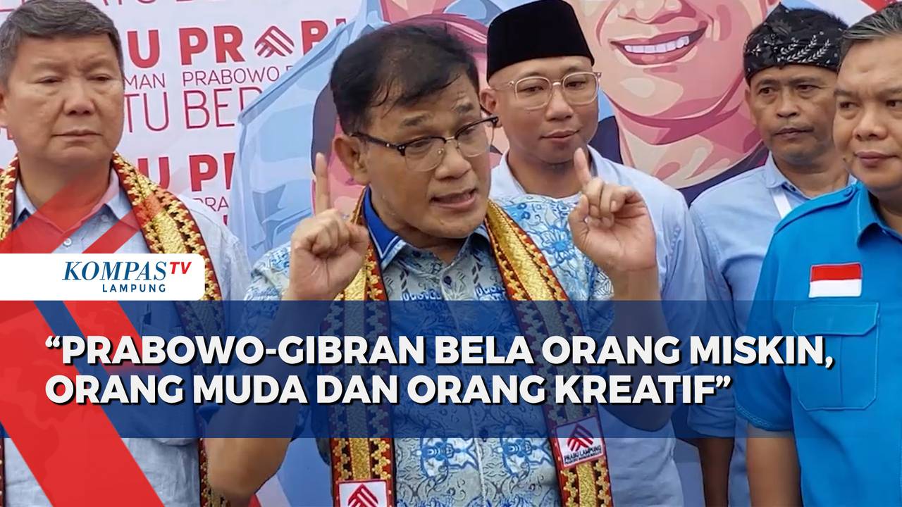 Relawan Prabu Lampung Siap Menangkan Prabowo-Gibran di Pilpres - Kompas TV