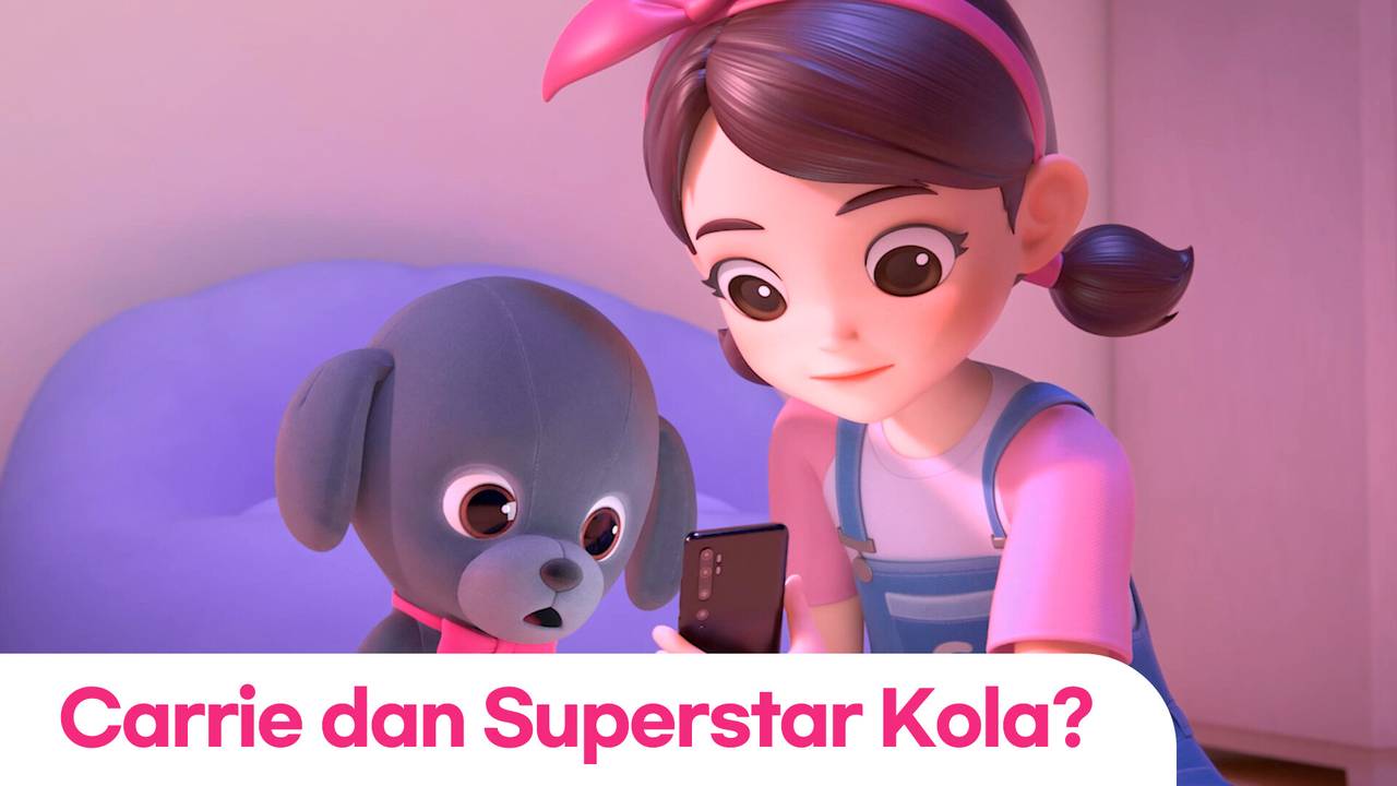 Carrie Animation Studio - Carrie and Super Kola - Carrie dan Superstar ...