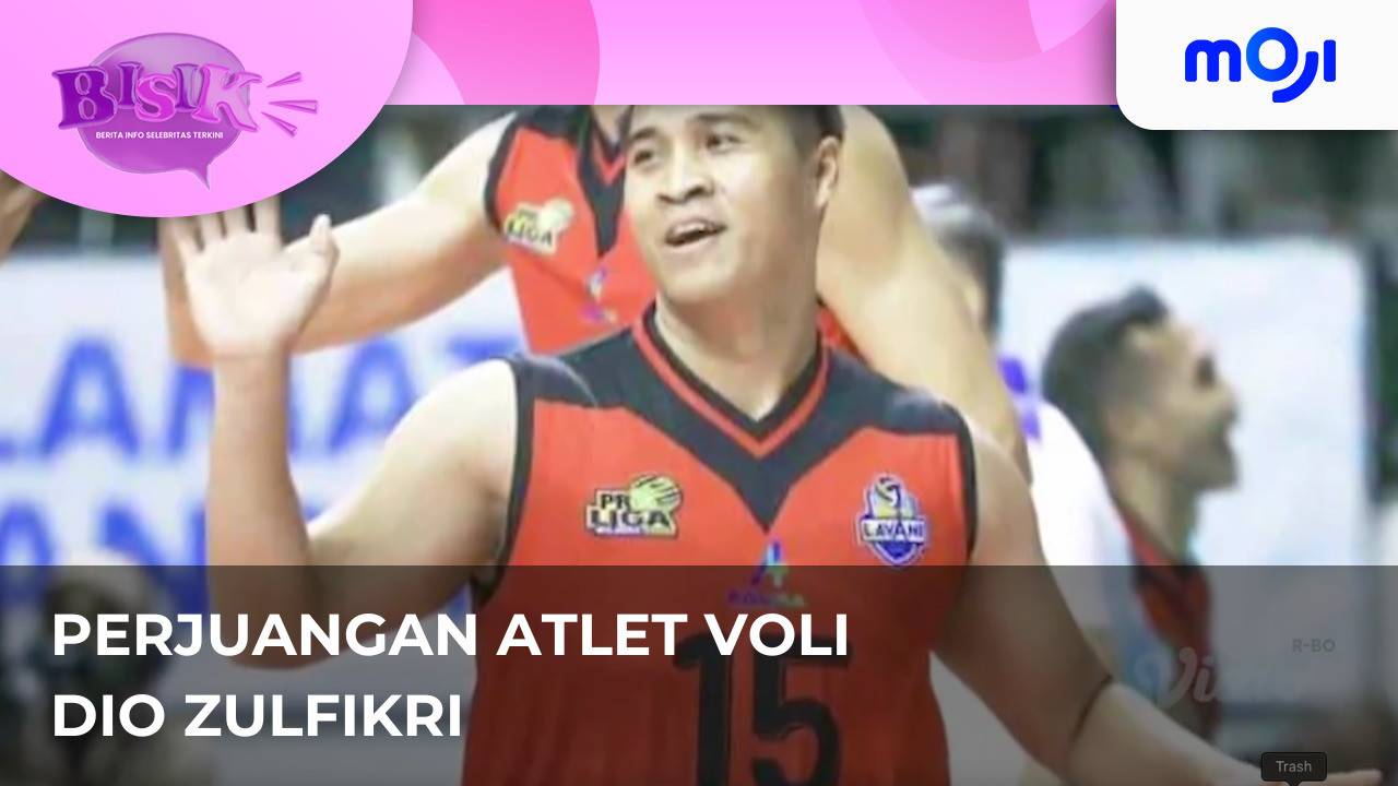 Perjuangan atlet voli Dio Zulfikri | Moji | Vidio