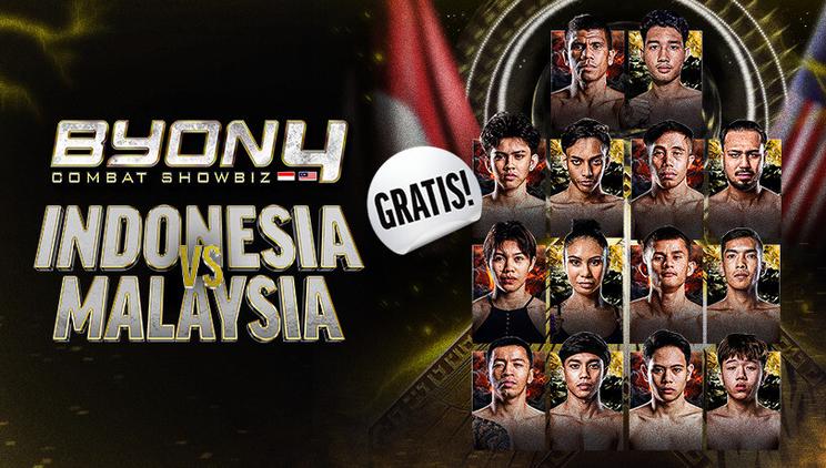 Nonton Koleksi BYON Combat Showbiz Vol 4: Indonesia vs Malaysia Terbaru 2024 | Vidio