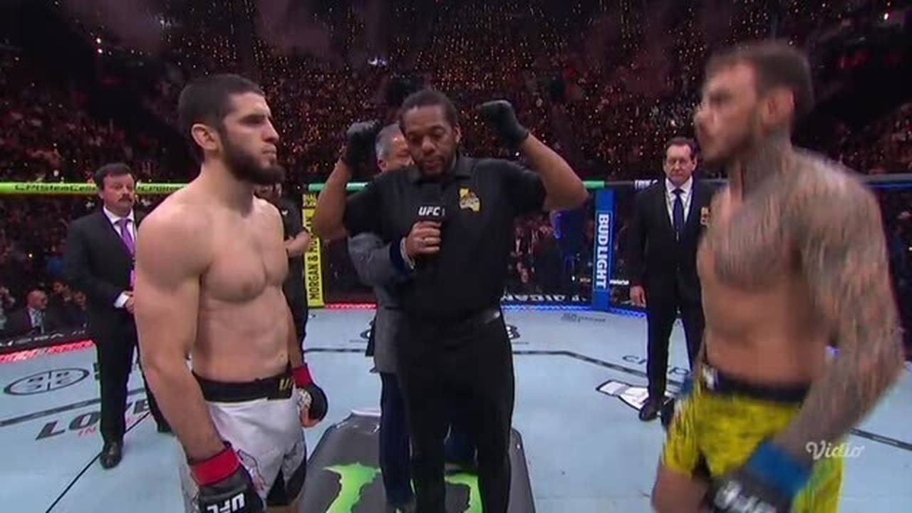 Islam Makhachev vs Renato Moicano - Lightweight Title Bout - Full Match ...