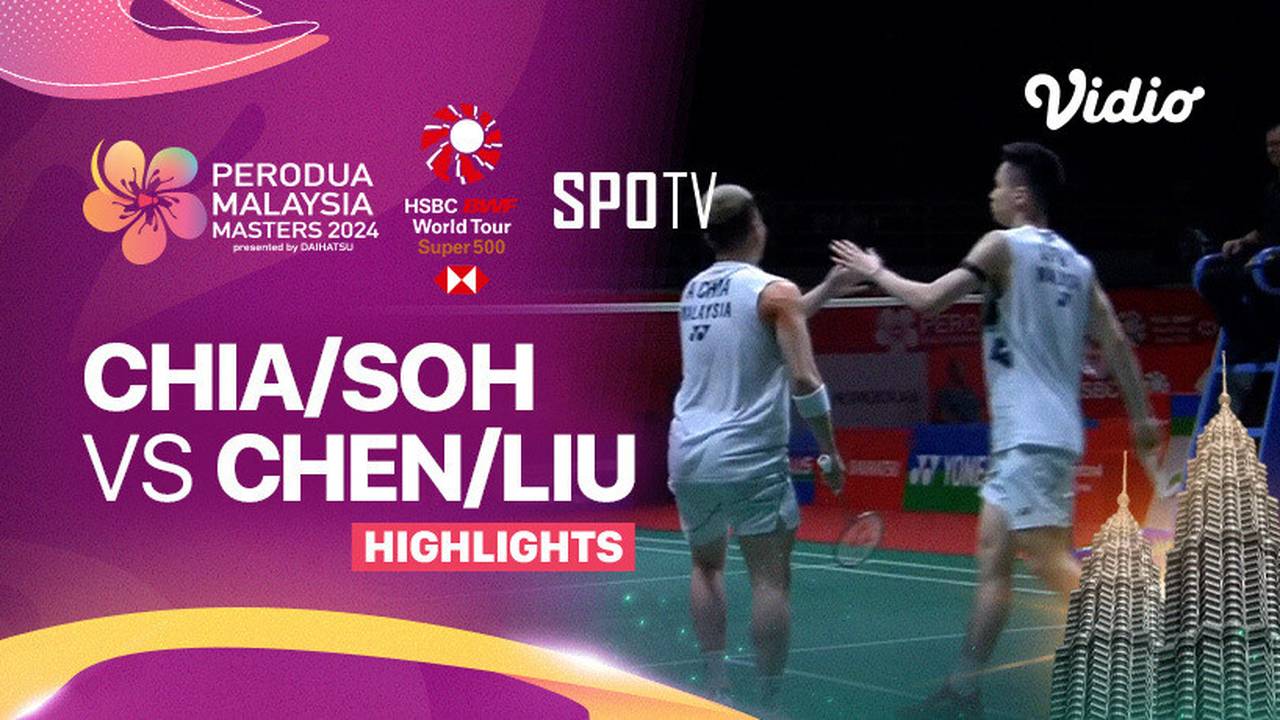Aaron Chia/Soh Wooi Yik (MAS) vs Chen Bo Yang/Liu Yi (CHN) - Highlights | Perodua Malaysia ...