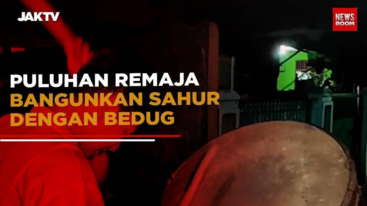 Puluhan Remaja Bangunkan Sahur Dengan Bedug - jaktv.official | Vidio