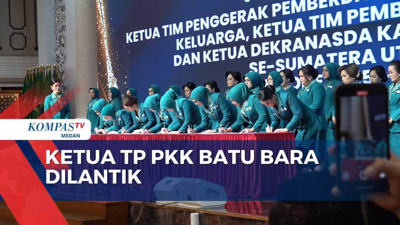 Ketua Tim Penggerak PKK Batu Bara Dilantik - Kompas TV | Vidio