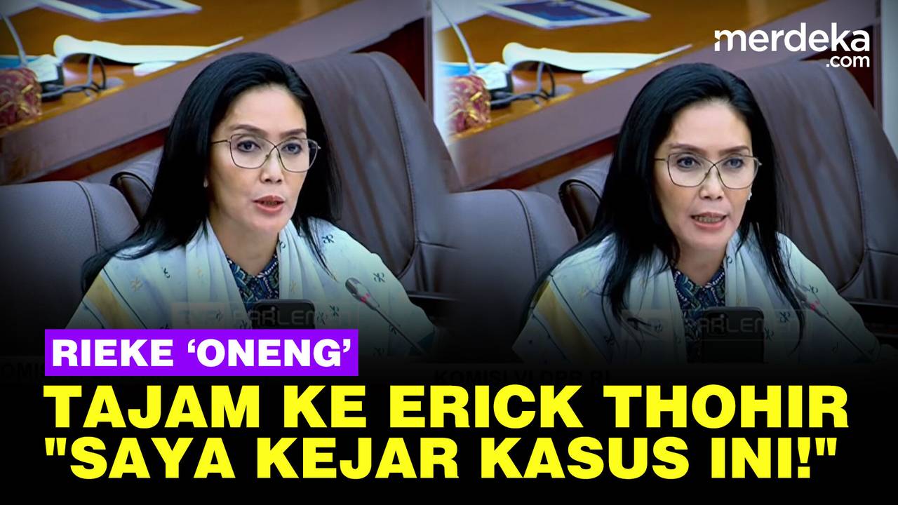 Pernyataan Menohok Rieke 'Oneng' ke Erick soal Taspen: Saya Kejar Terus ...