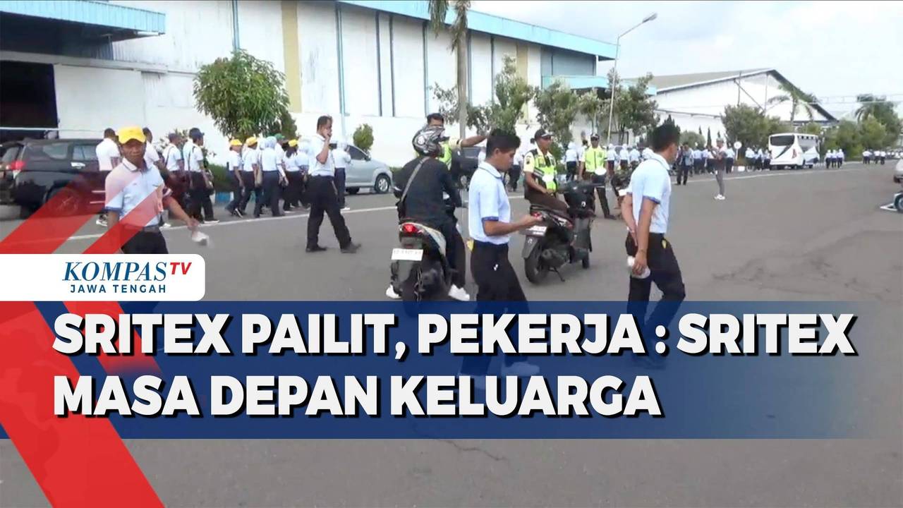 Sritex Pailit, Pekerja: Sritex Masa Depan Keluarga - Kompas TV | Vidio