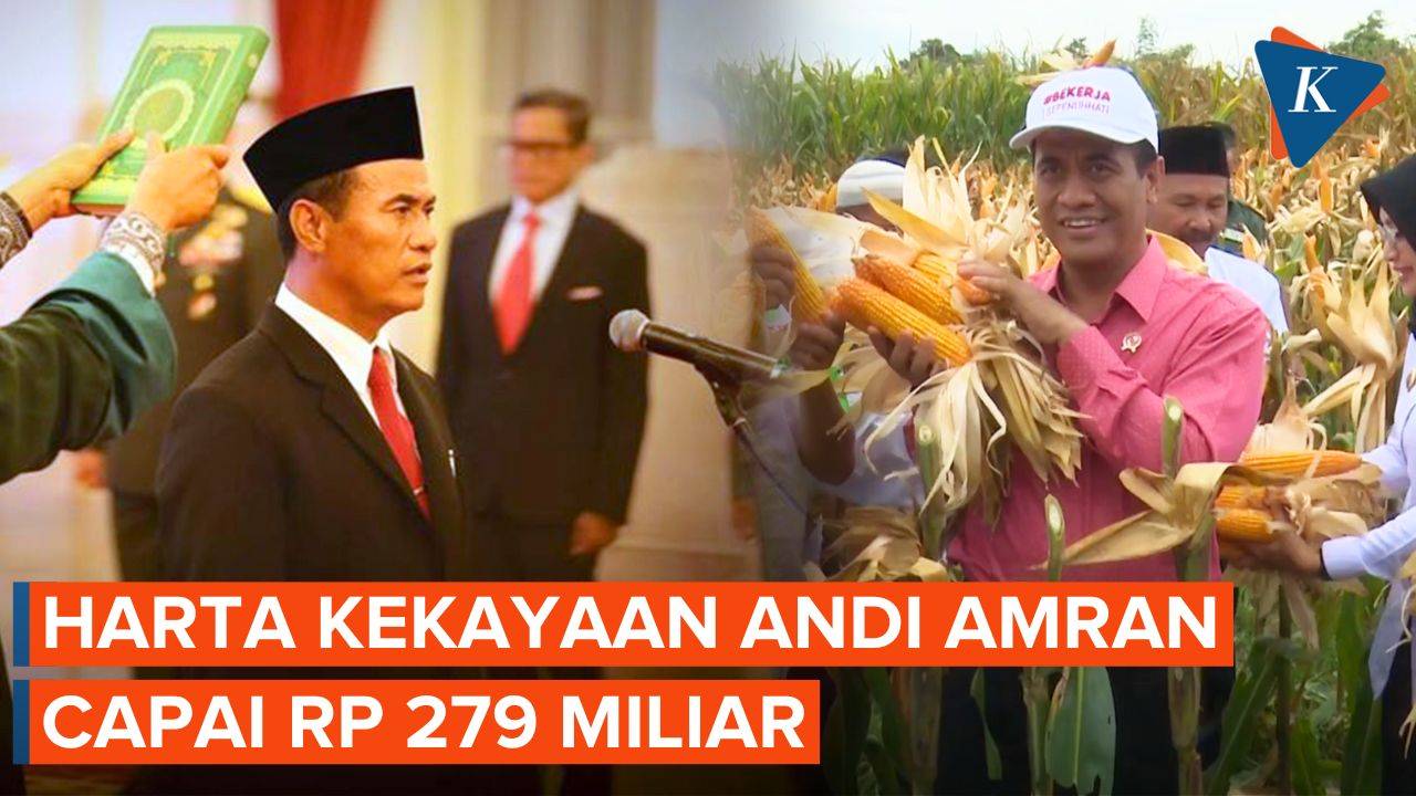 Harta Kekayaan Mentan Baru Andi Amran Sulaiman, Pengganti Yasin Limpo ...