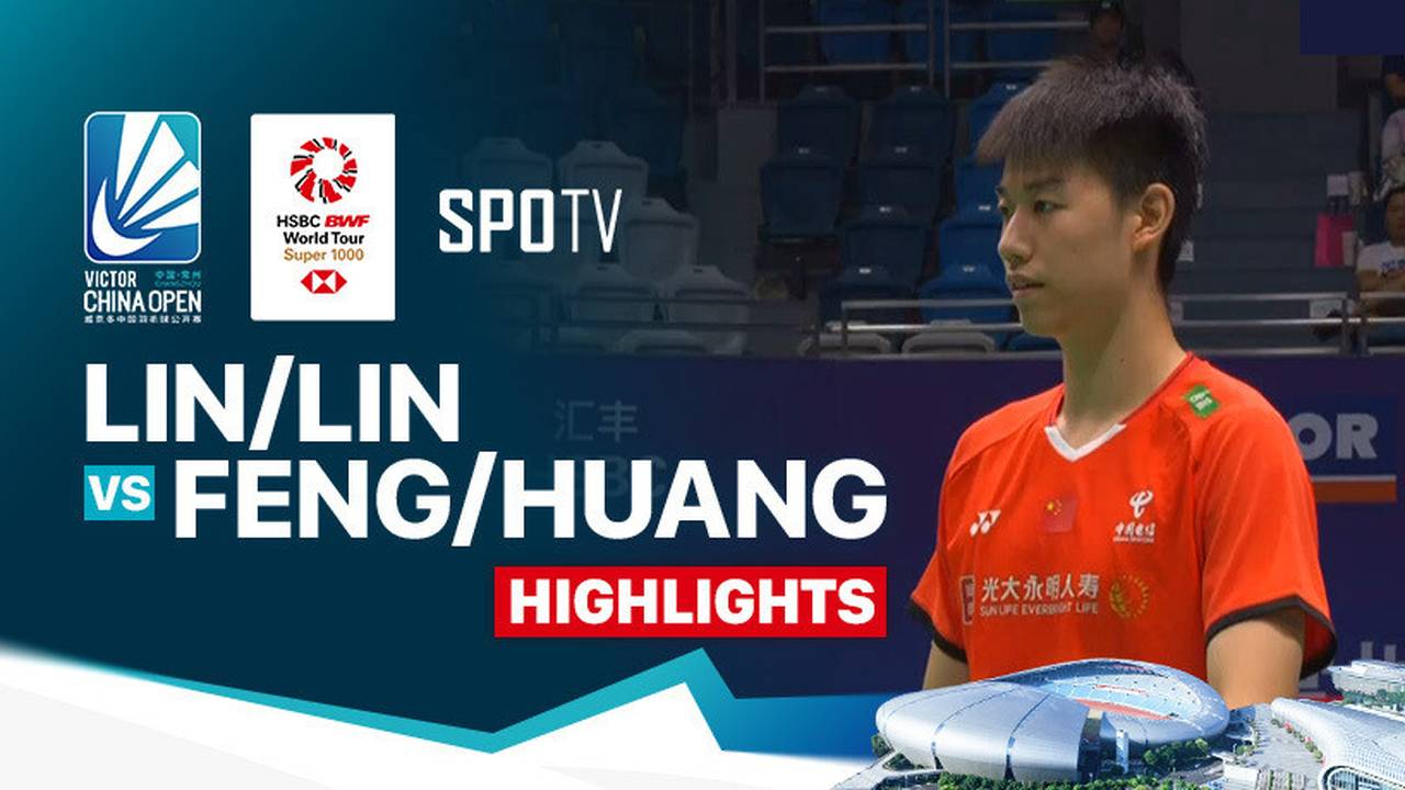 Lin Bing-Wei/Lin Chih-Chun (TPE) vs Feng Yan Zhe/Huang Dong Ping (CHN ...