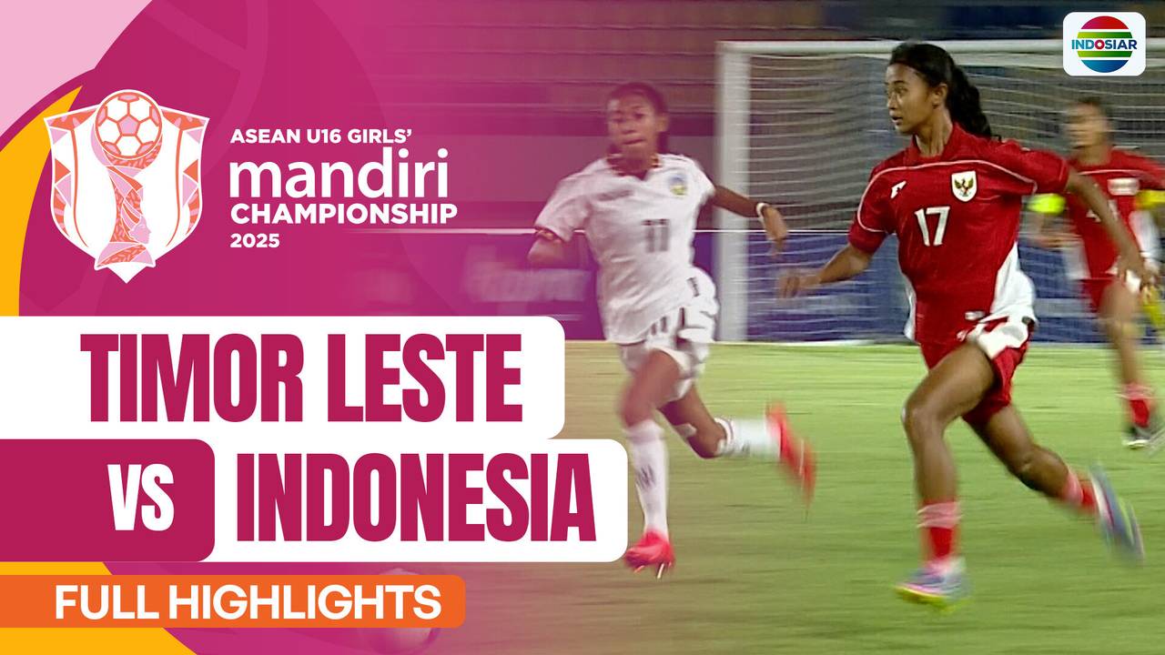 Timor Leste VS Indonesia - Full Highlights | Asean U16 Girls Mandiri ...