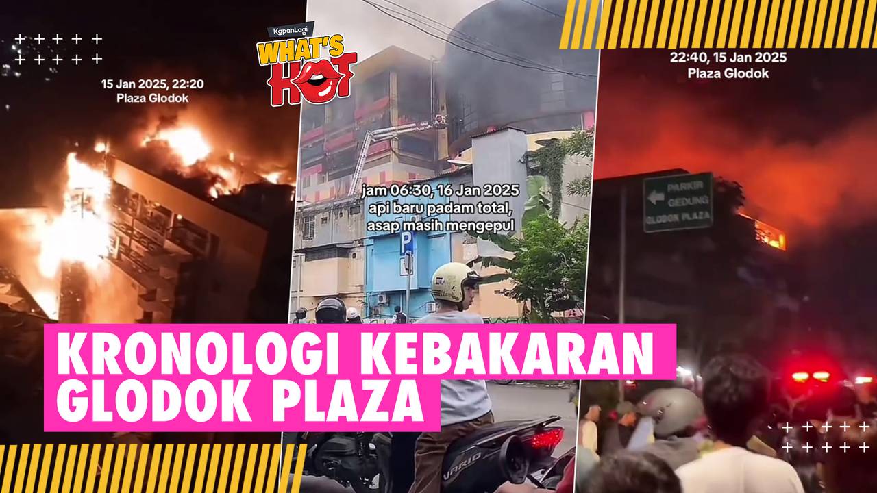Kronologi Kebakaran Glodok Plaza, Berawal Dari Diskotik Di Lantai 7 - 9 Orang Berhasil ...