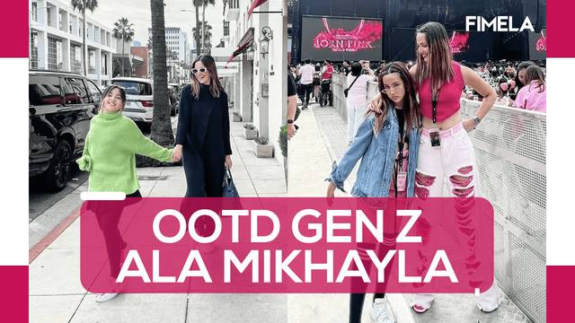 Eksplorasi Gaya Mikhayla, Anak Nia Ramadhani yang beranjak Dewasa, OOTD ...