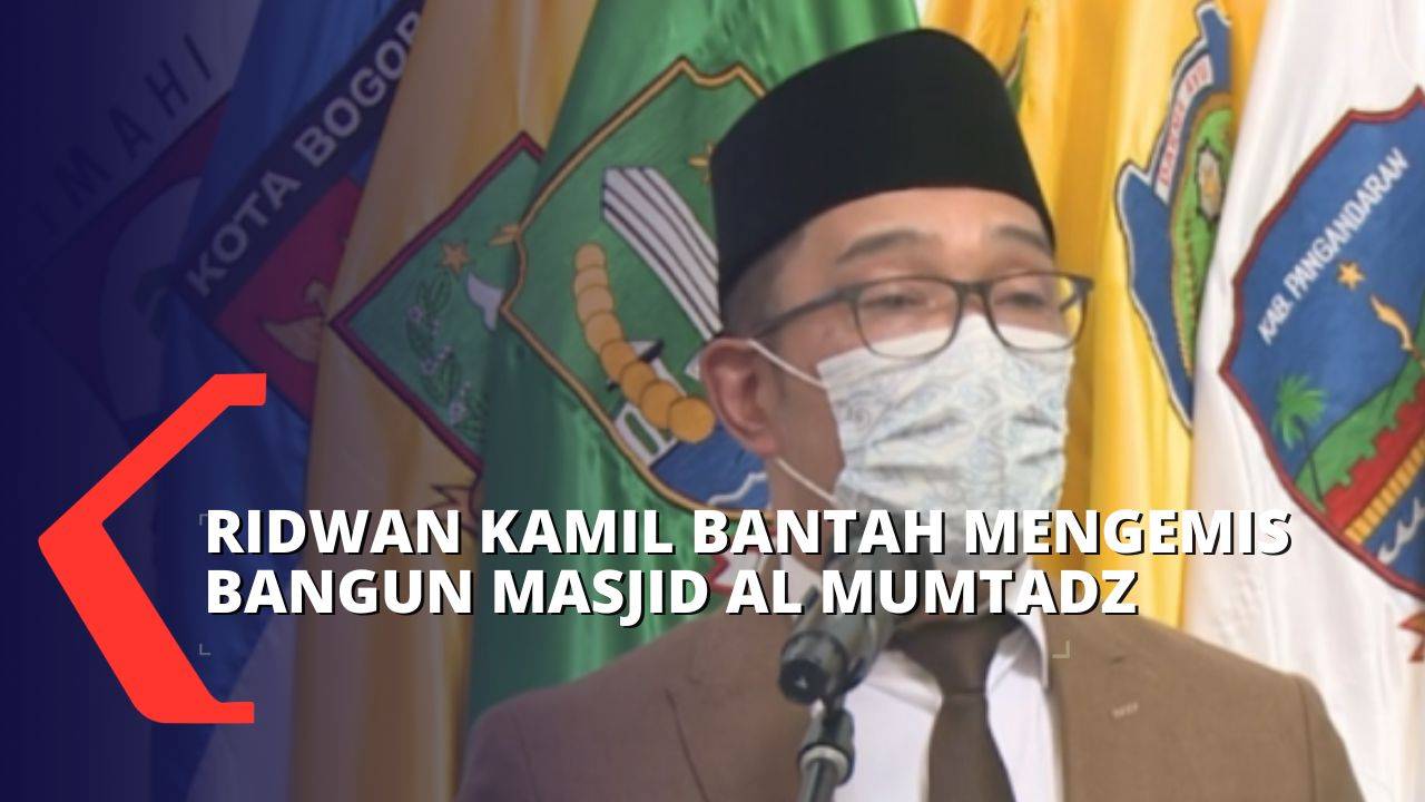 Ridwan Kamil Bantah Keras Tudingan Mengemis Dana untuk Bangun Masjid Al ...