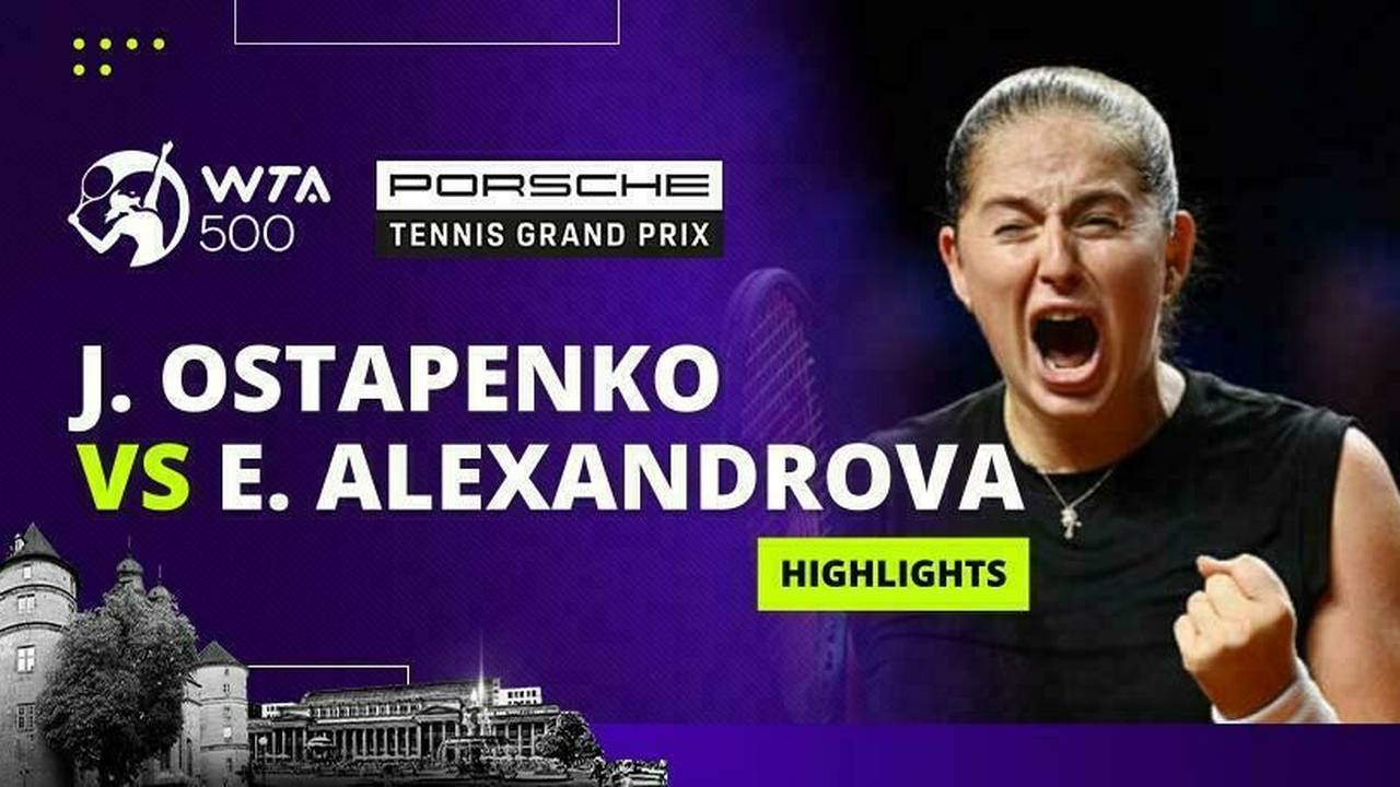 Semifinal: Jelena Ostapenko vs Ekaterina Alexandrova - Highlights | WTA ...