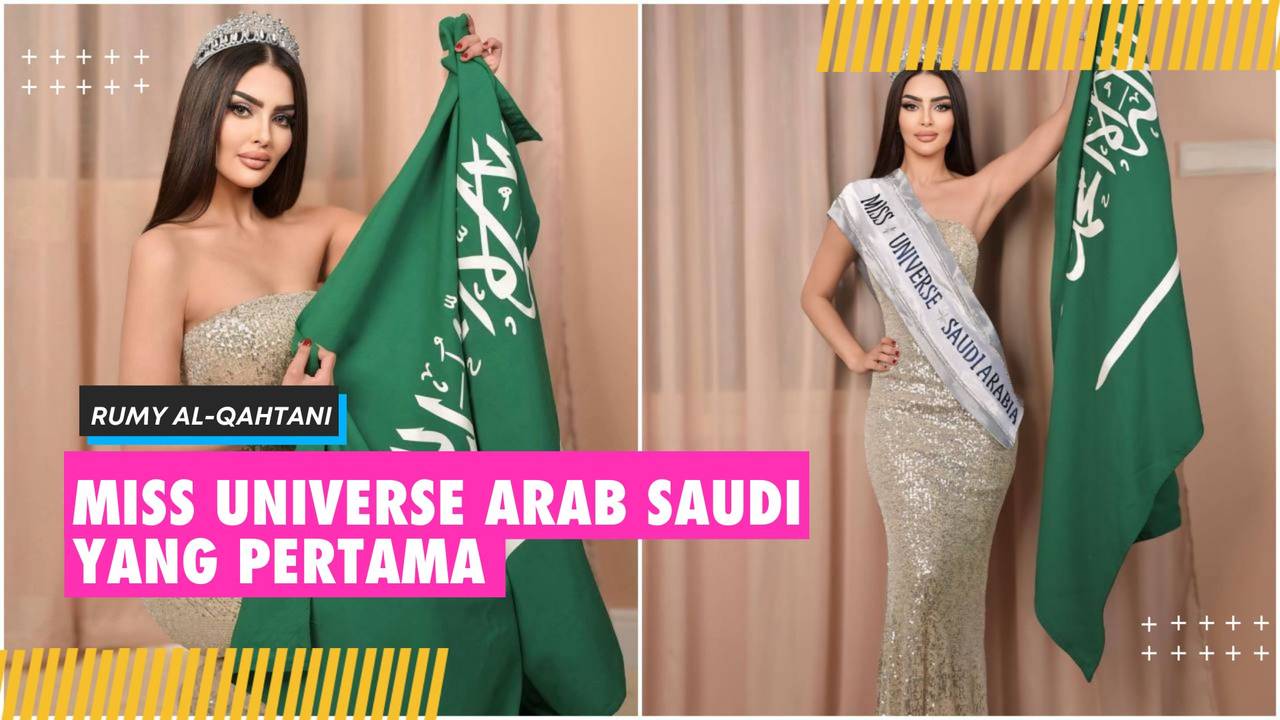 Si Cantik Rumy Al-Qahtani, Wakil Pertama Arab Saudi di Miss Universe