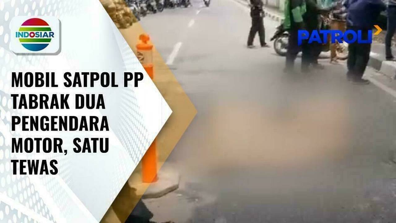 Tragis! Mobil Satpol PP Tabrak Dua Pengendara Motor, Satu Ojol Tewas ...
