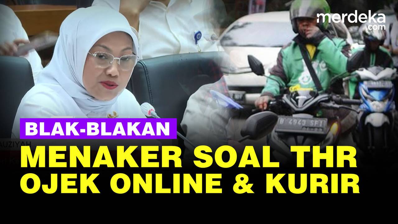 [FULL] Menaker Ida Fauziyah Blak-blakan Soal THR Ojek Online dan Kurir ...