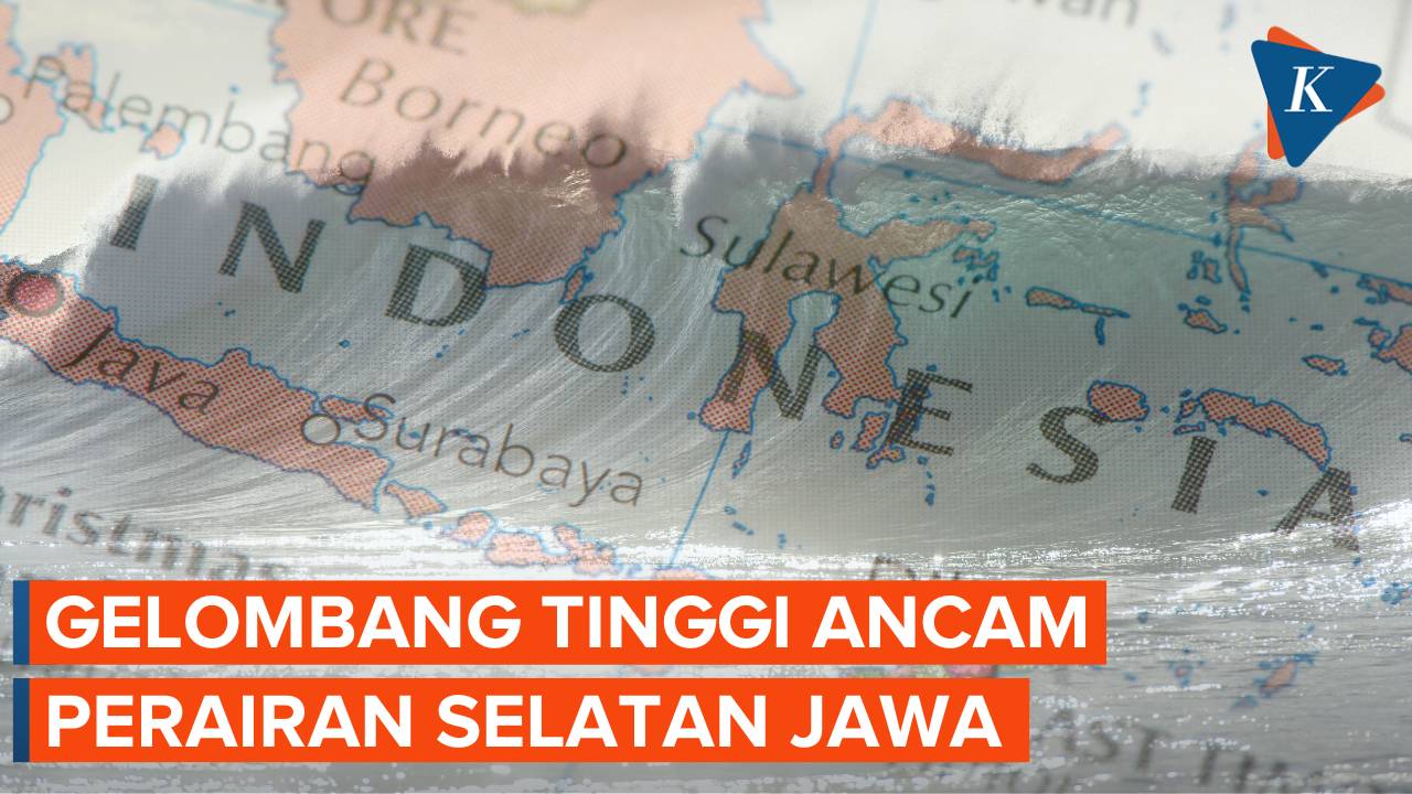 Waspada Gelombang Setinggi 6 Meter Ancam Perairan Selatan Jawa