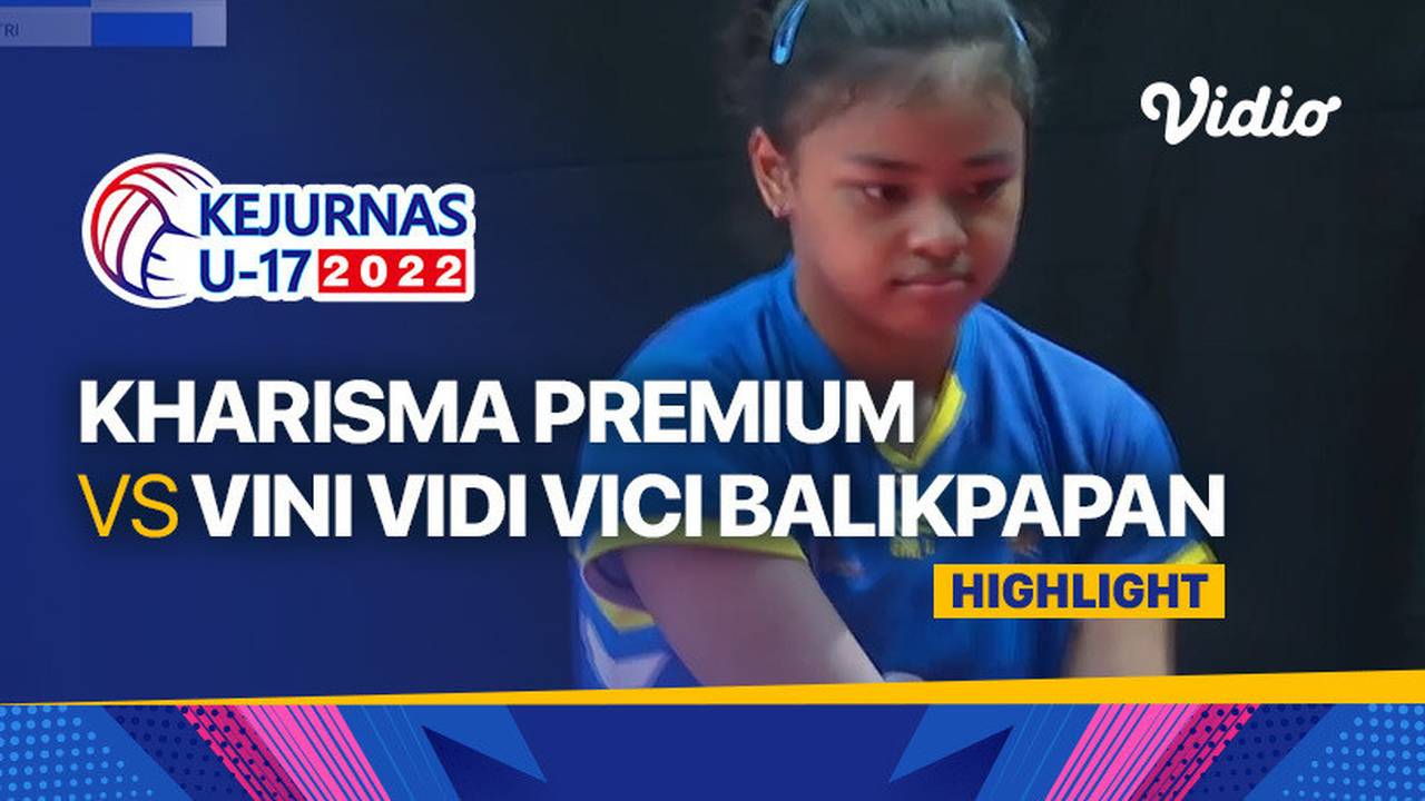 Highlights | Putri: Kharisma Premium vs V3 - Vini Vidi Vici Balikpapan | Kejurnas Bola Voli ...