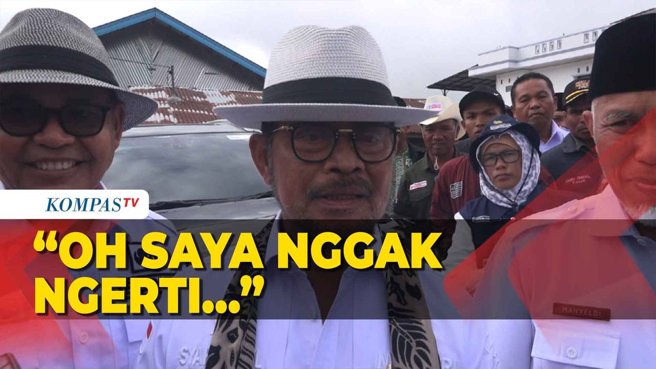 Respons Singkat Mentan Syahrul Yasin Limpo Soal Isu Dugaan Korupsi di Kementan - Kompas TV | Vidio