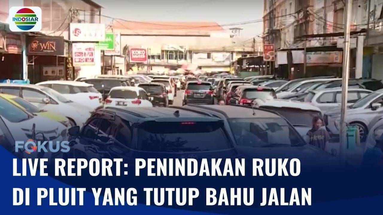 Live Report: Kondisi Ruko di Pluit yang Memakan Lahan Fasilitas Umum ...