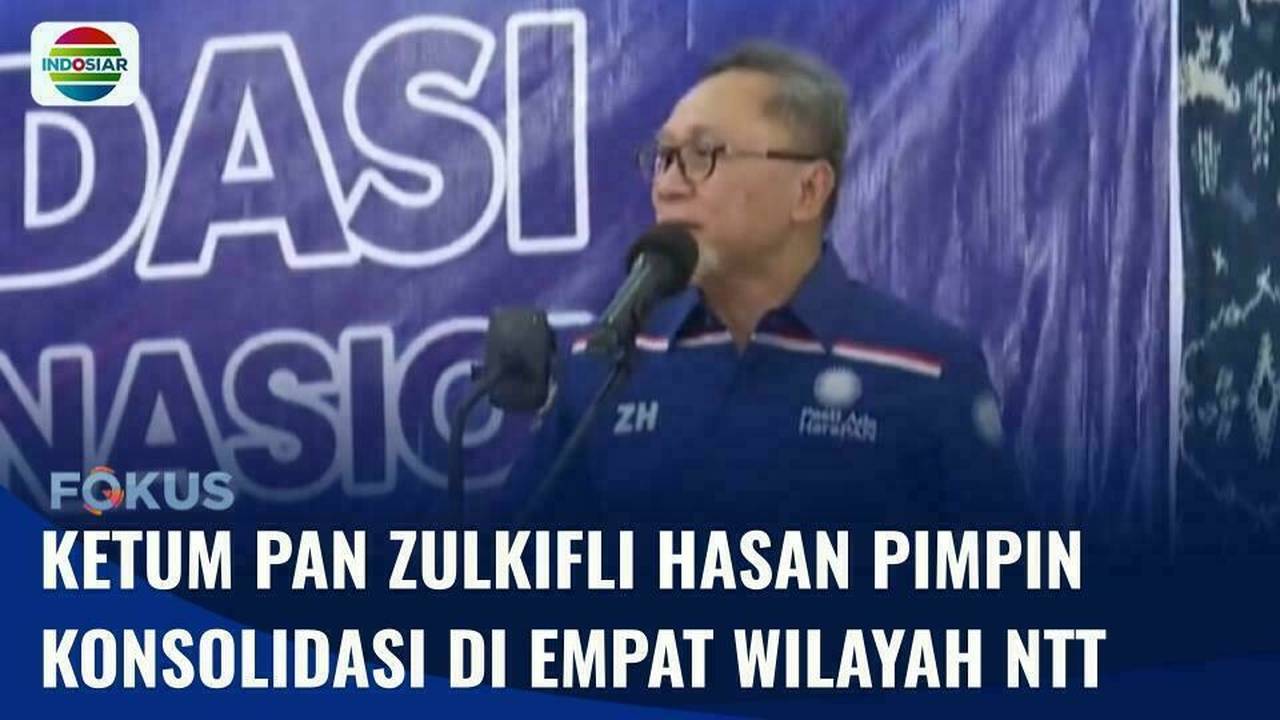 Pimpin Konsolidasi di Empat Wilayah NTT, Ketum PAN Zulhas Jelaskan ...