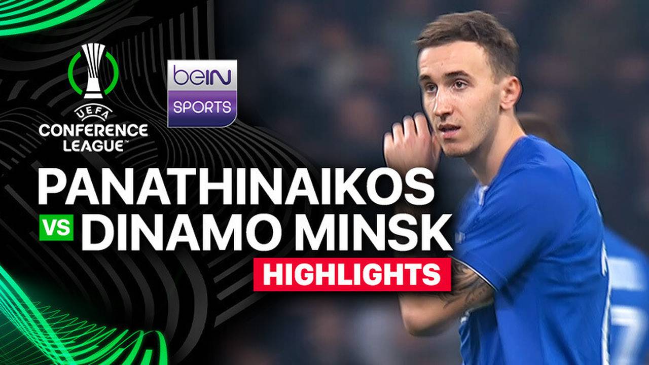 Panathinaikos vs Dinamo Minsk - Highlights | UEFA Conference League 2024/25