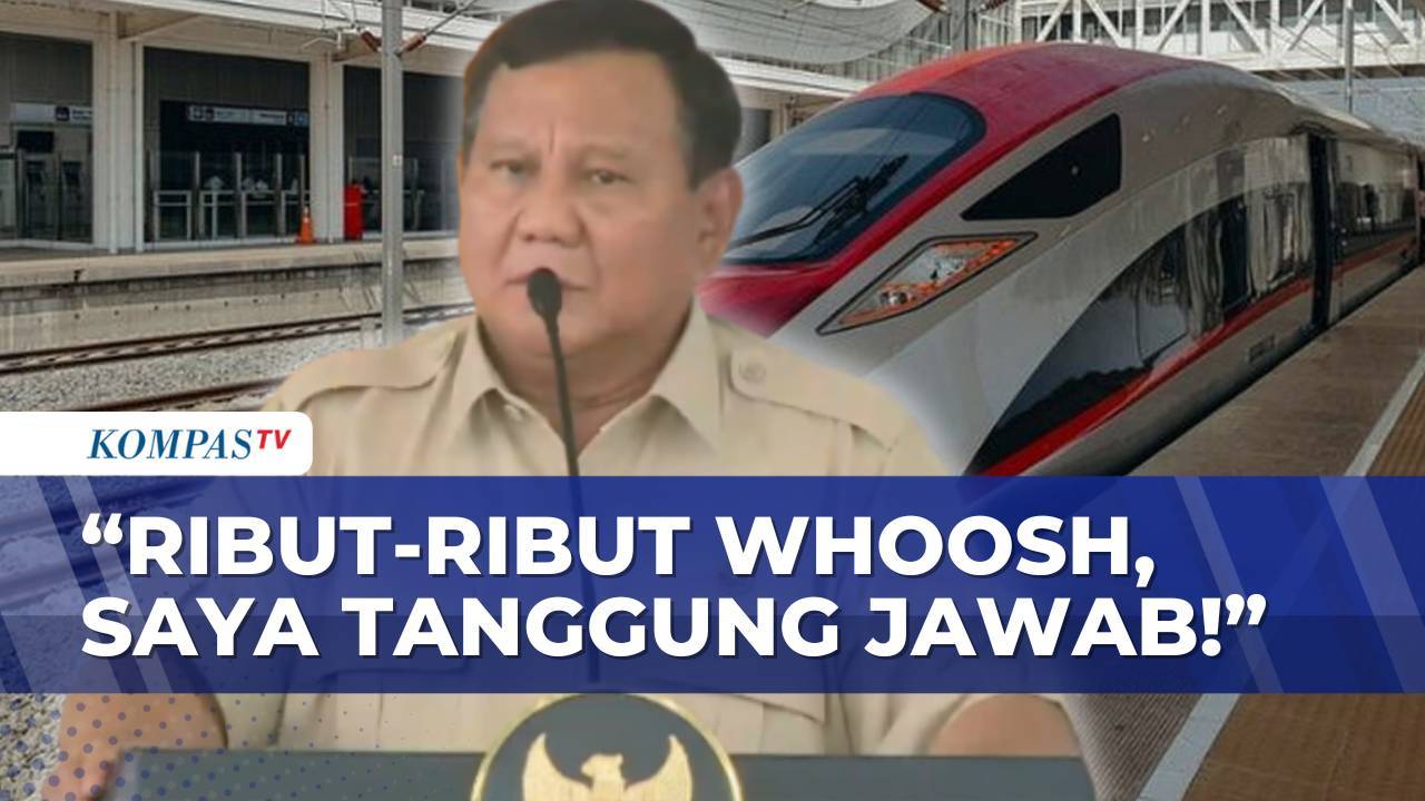 Prabowo Pastikan Bayar Utang Kereta Cepat Whoosh: Ribut-Ribut, Saya ...