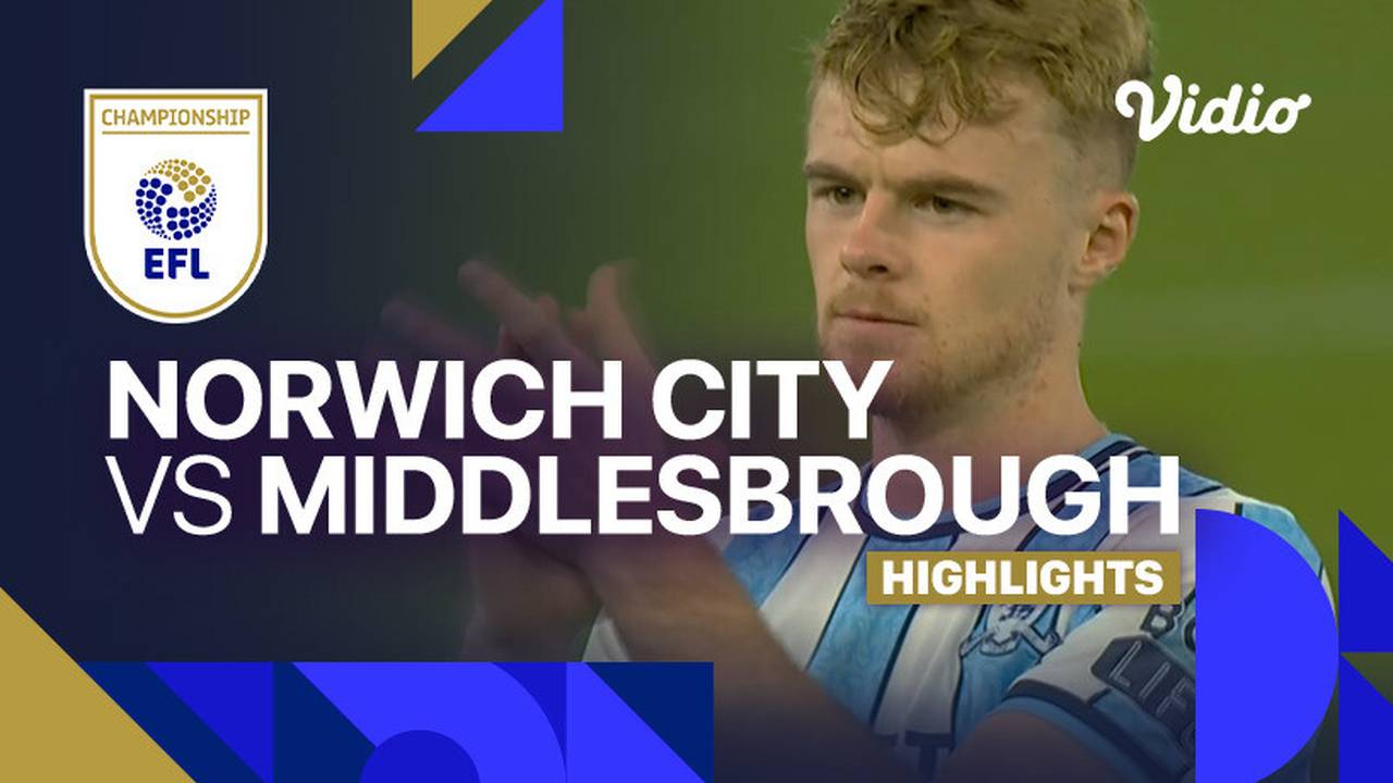 Norwich City vs Middlesbrough - Highlights | EFL Championship 2024/25