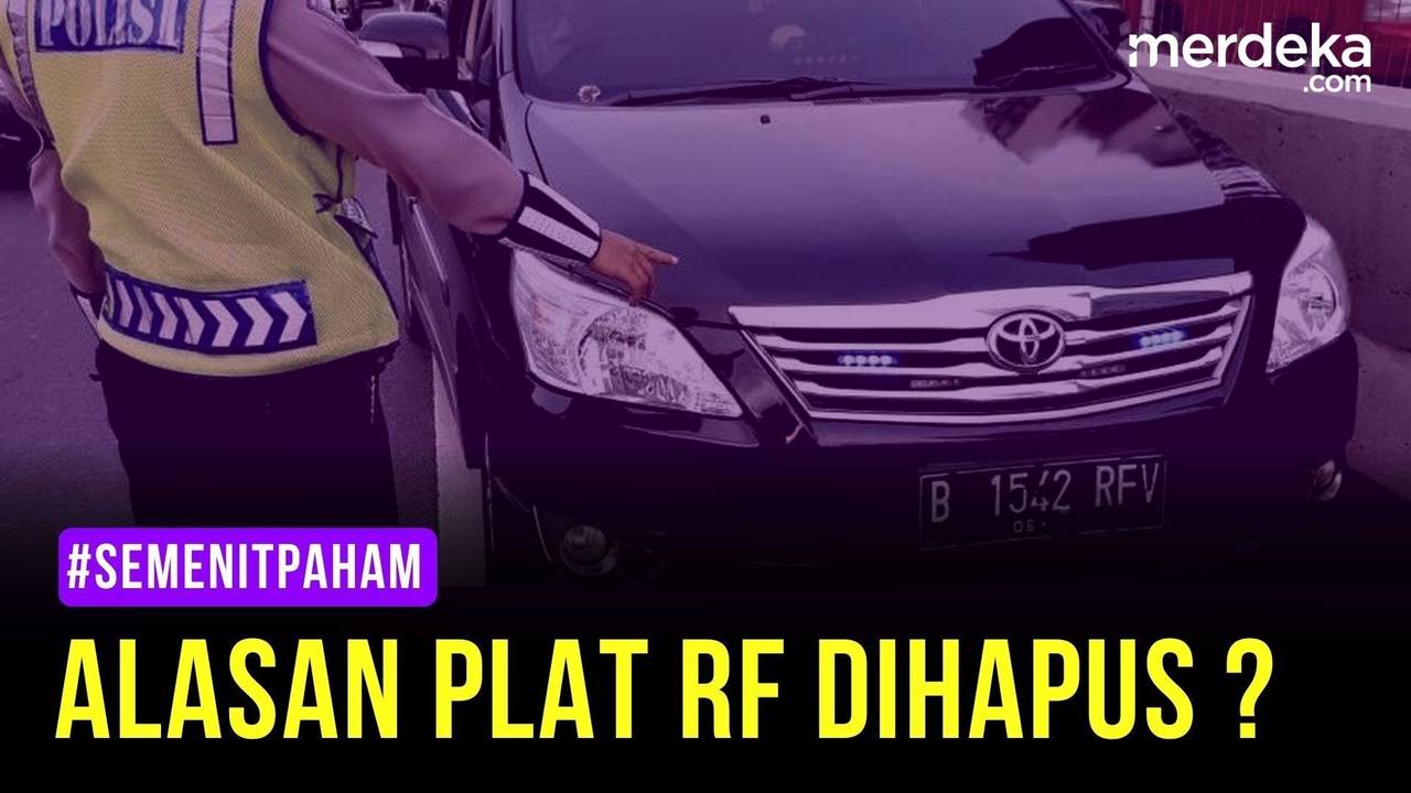 ALASAN PLAT RF DIHAPUS - Shorts | Vidio