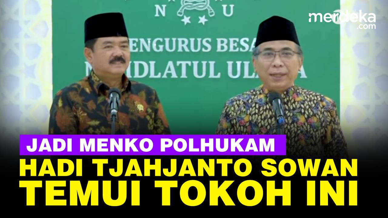 Sowan Perdana Hadi Tjahjanto Jadi Menko Polhukam, Spesial Temui Tokoh Ini - merdeka | Vidio