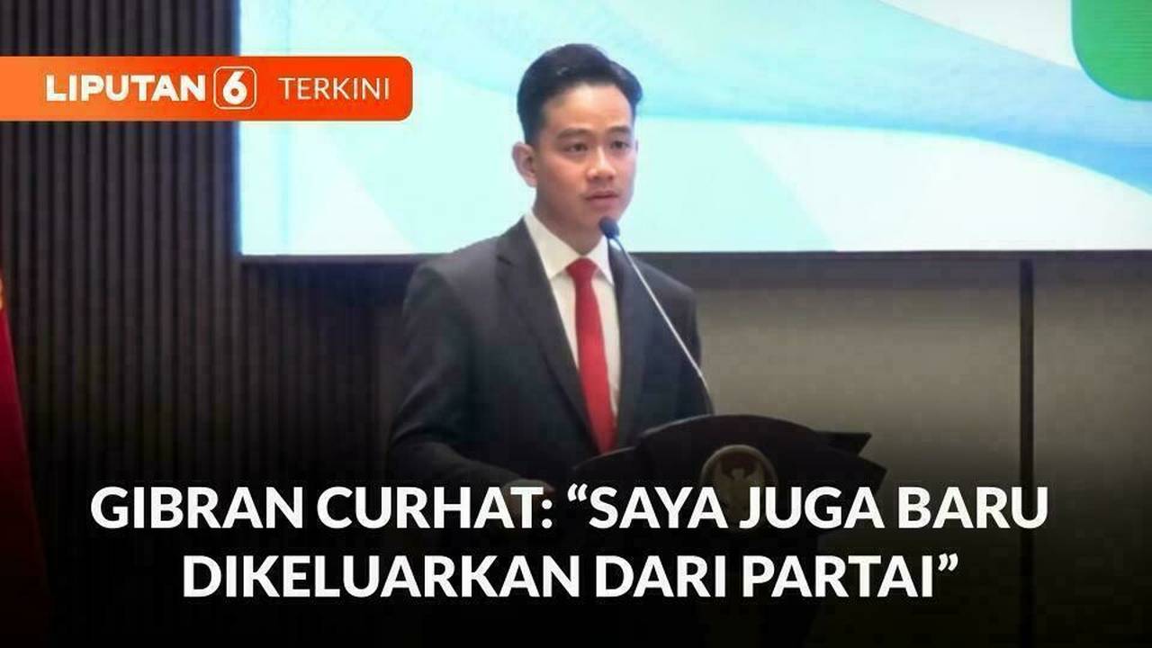 Curhat Dipecat PDIP, Gibran Ngaku Senasib dengan Tokoh Pemuda Katolik ...