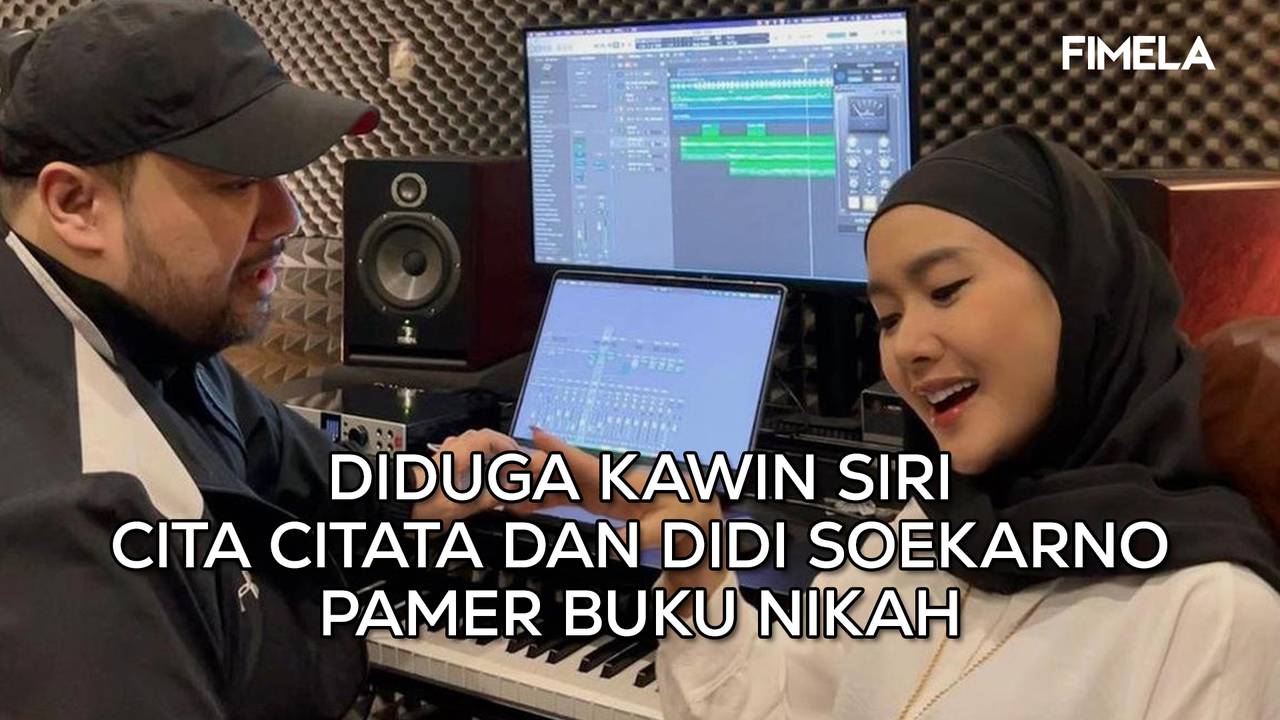 6 Potret Mesra Cita Citata dan Didi Soekarno, Pamer Buku Nikah setelah Diduga Kawin Siri ...