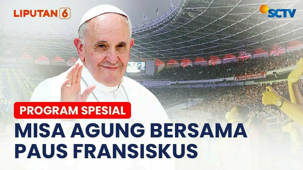 Misa Agung Bersama Paus Fransiskus di GBK | BREAKING NEWS | Vidio